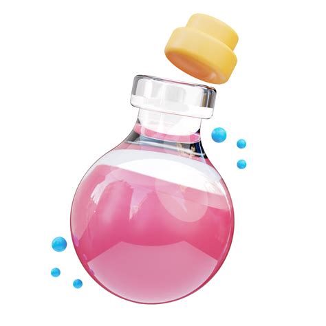 Science Flask School 3d Illustration 26226959 Png