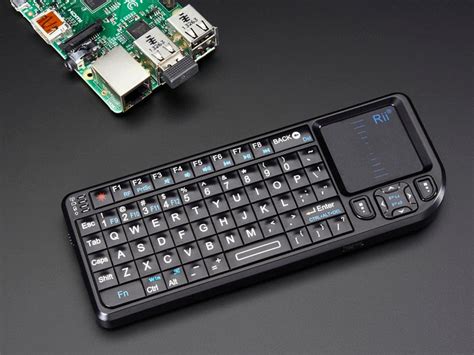 miniature wireless usb keyboard with touchpad the pi hut