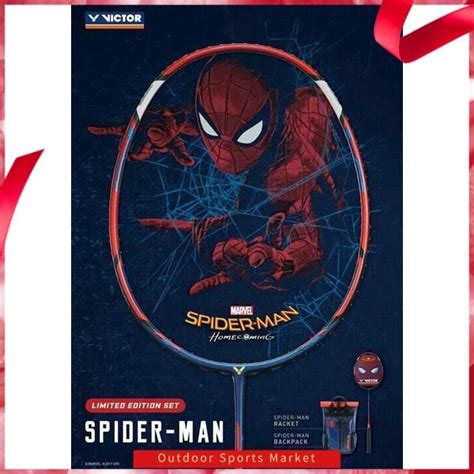 Victor Spiderman Limited Badminton Racket Free Stringing Lazada Ph