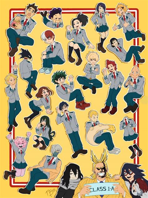 Class 1a In 2022 Hero Academia Characters Boku No Hero Academia Funny My Hero Academia Manga