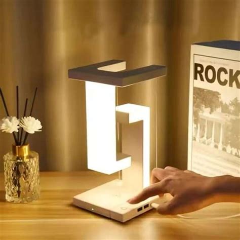 Anti Gravity Reading Desk Light Magnetic Levitation With Wireless