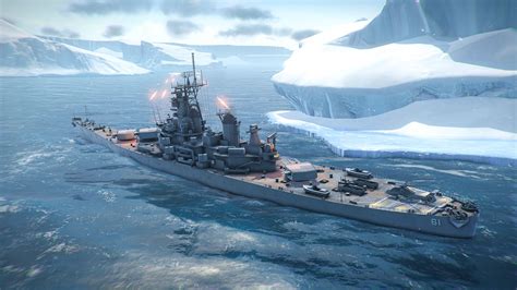 Uss Iowa Bb 61 Is Coming Soon Modern Warships Naval Battles A Free Military Action Game