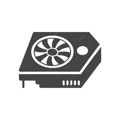 Computer Hardware Components Parts And Devices Featuring Graphics Processing Unit Gpu Vector
