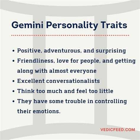 Gemini Personality Traits Characteristics And Mithuna Rashi Artofit