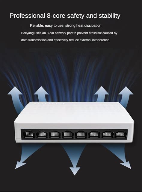 100m Gigabit 16 24 Port Ethernet Iron Shell Switch Shopee Malaysia