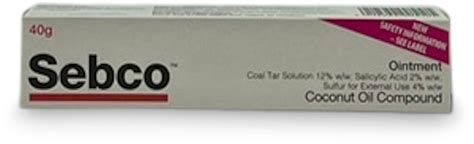 Sebco Coconut Oil Compound Ointment 40g Medino