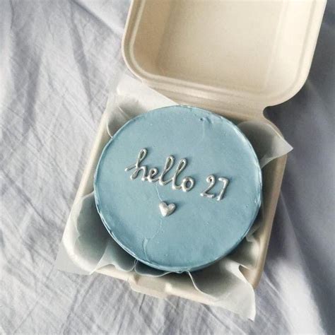 بنتو کیک آبی