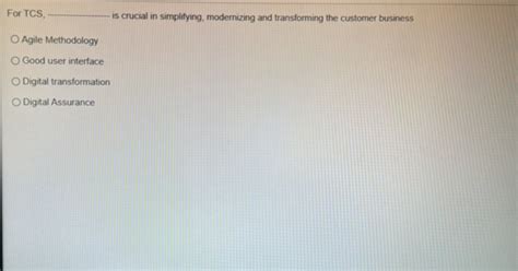 For TCS Is Crucial In Simplifying Modernizing StudyX