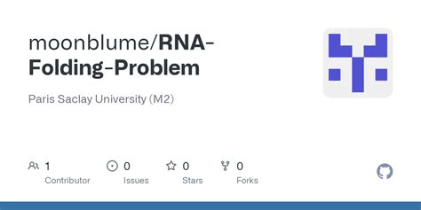 Github Moonblume Rna Folding Problem