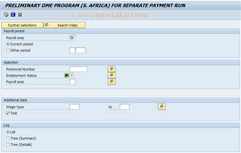 PC00 M16 CDTB SAP Tcode Advance Payment Run South Africa