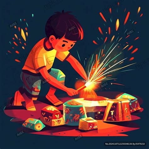 Ai创作图玩烟花场景 小孩新年放火炮 放炮人物 小孩放炮 赏烟花插画 小孩放鞭炮场景 儿童放鞭炮场景 抢花炮手绘 男孩玩耍插画 放烟花的孩子 放鞭炮插画 孩子玩烟花 玩具包装插画 儿童放爆竹