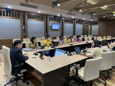 อพ สธ มวล ประชุมความคืบหน้า การเตรียมจัดงานเครือข่าย C โครงการอนุรักษ์พันธุกรรมพืชอันเนื่อง
