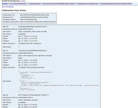 Distributed Collaboration Problems Between Arcgis Esri Community
