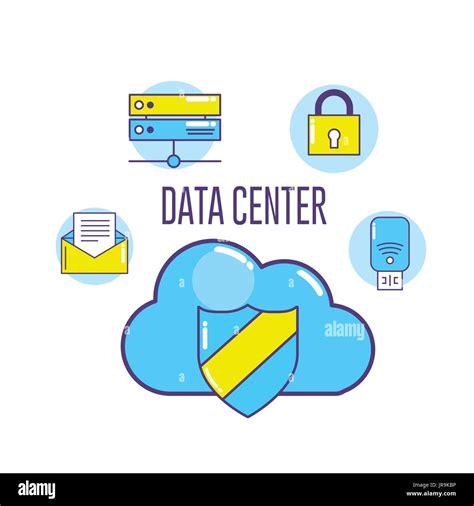 Technology Banner Data Center Connecting Stock Vector Image And Art Alamy