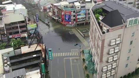 2019813 台南市 仁德區 淹水 完整畫面 Youtube