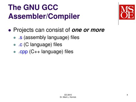 Ppt Gnu Gcc Assembler Powerpoint Presentation Free Download Id
