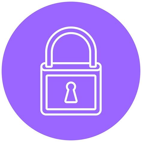 Premium Vector Padlock Icon Style