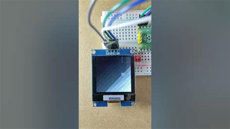 Ssd1327 Grayscale Oled On Raspberry Pi Picocircuitpython Moving Sq Youtube