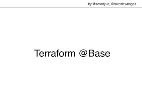 Terraform Base Pdf