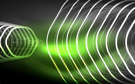 Contour hexagones lumineux formes géométriques techno numérique