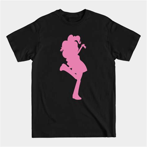 Pinkie Pie Equestria Girls Silhouette Pinkie Pie T Shirt Designed