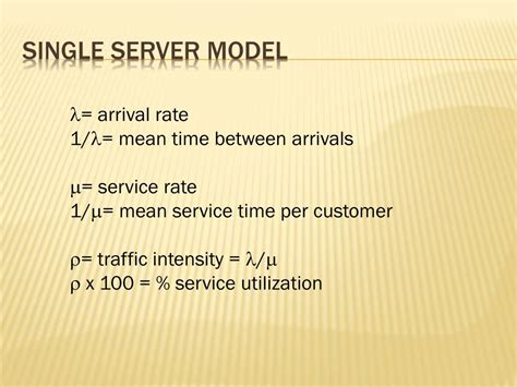 Ppt Queuing Models Powerpoint Presentation Free Download Id 3771730