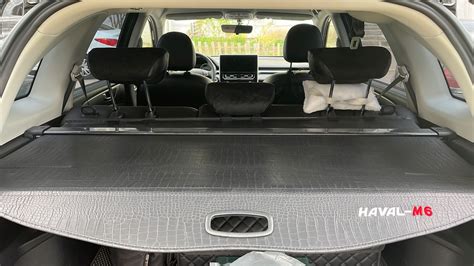 Шторка в багажник — Haval M6 (2G), 1,5 л, 2023 года | аксессуары | DRIVE2