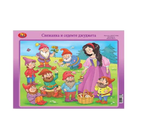 Puzzlebg Снежанка и седемте джуджета и Палечка