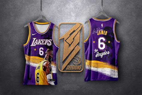 Basketball Jersey Design Lakers At Arlene Perkins Blog