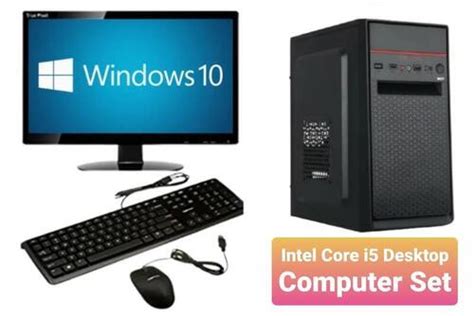 Intel Core I5 Desktop Computer Set Sastokhoj