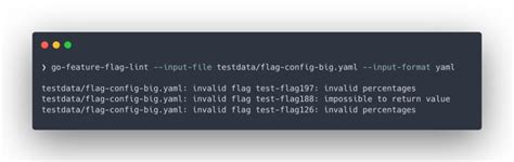 Thomas Poignant On Linkedin Lint Your Feature Flag Config In You Cicd Pipelines Go Feature Flag