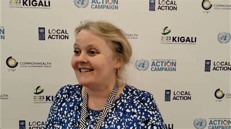 Lucy Slack Secretary General Commonwealth Local Government Forum Youtube