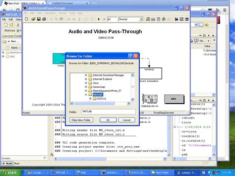 Dm642 With Simulink Processors Forum Processors Ti E2e Support Forums