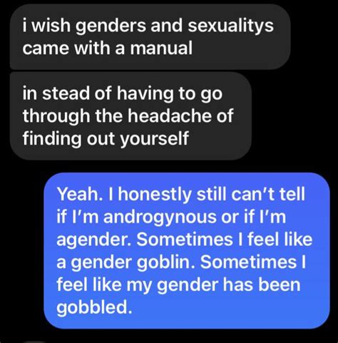 The Gobbled Gender… R Nonbinary