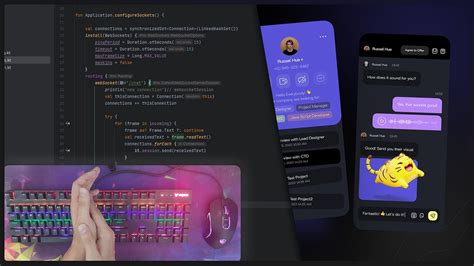 asmr programming android chat app coding jetpackcompose kotlin ktor youtube
