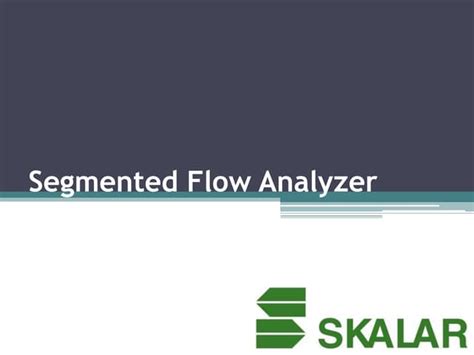 Segmented Flow Analysis English 1 Pptx
