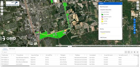 Percheron Llc Right Of Way Renewable Energy Midstream Engineering Grid Technology