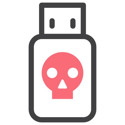 Hack Internet Malware Security Usb Virus Icon