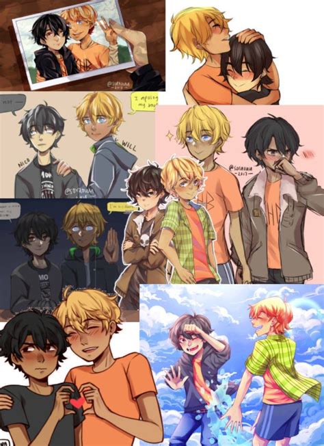 Solangelo Fanart Collage Solangelo Percy Jackson Fan Art Solangelo Fanart