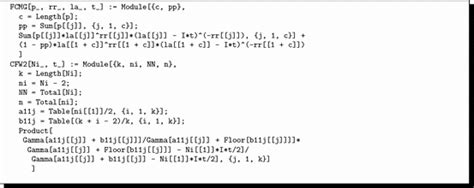 Module For The Characteristic Function Of The Mixture Of Shifted Gamma Download Scientific