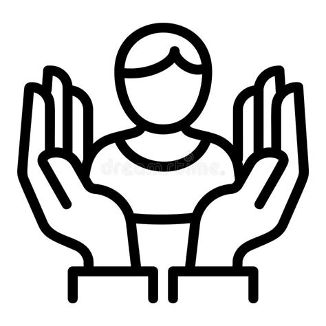 Customer Care Icon Outline Style Stock Vector Illustration Of Full