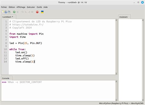 Programmer Un Raspberry Pi Pico En Python Avec VS Code