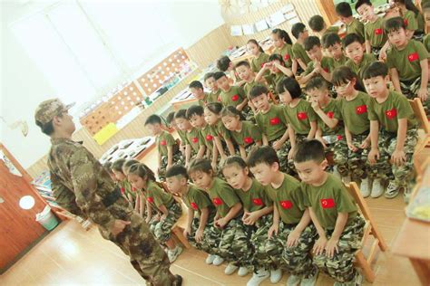 祖国在我心，我是小小兵 瓯北太阳花幼儿园喜迎建国70周年军训活动 园内新闻 瓯北太阳花幼儿园