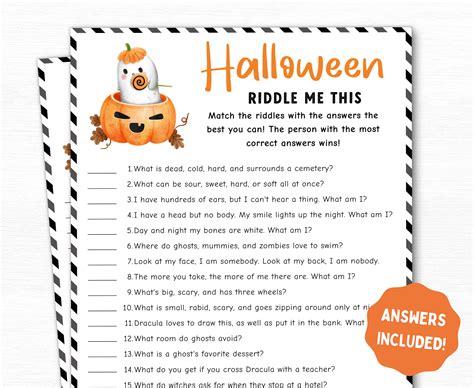 Halloween Riddle