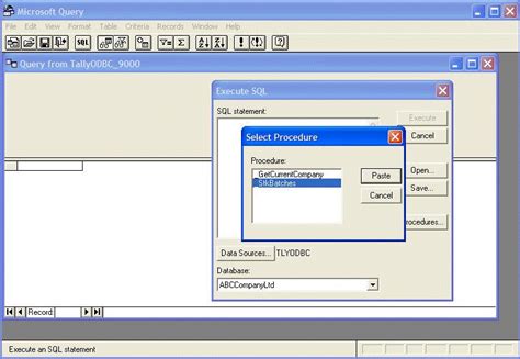 Integration Using Odbc Interface