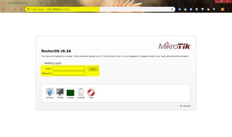 Akses Mikrotik Via Winbox Webfig Ssh And Telnet Jurnal Ibnu
