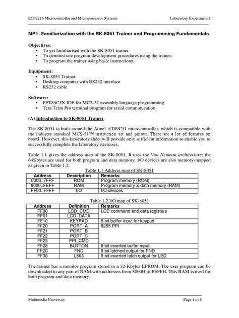 8051 Io Ports Pdf Instruction Set Binary Coded Decimal