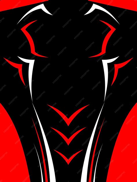 Premium Vector Abstract Concept Vector Jersey Pattern Template For Printing Or Sublimation