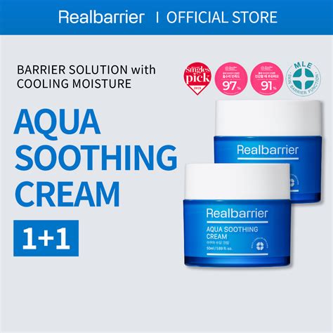Real Barrier Aqua Soothing Cream 11 50ml50ml Shopee Singapore