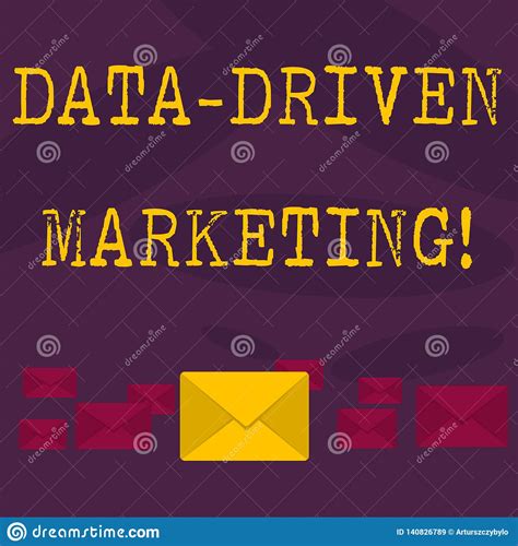 Conceptual Hand Writing Showing Data Driven Marketing Business Photo Text Strategy Built On